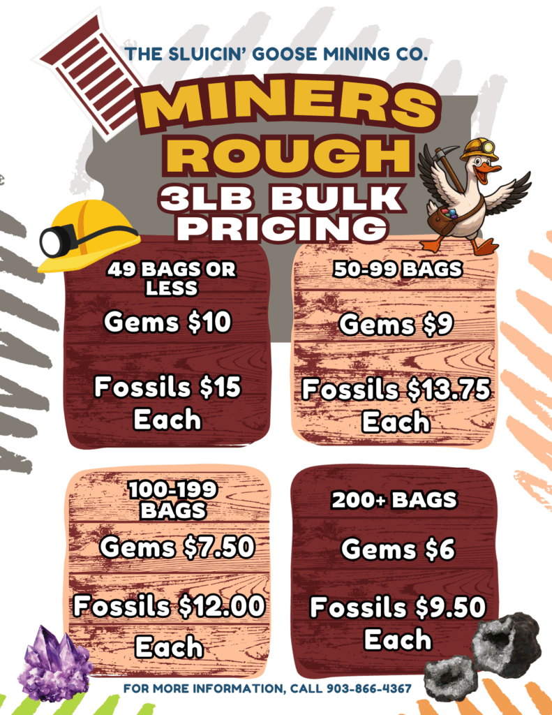 The Mobile Gem & Fossil Mining Experience - Rowdy Goose Parties & More ...